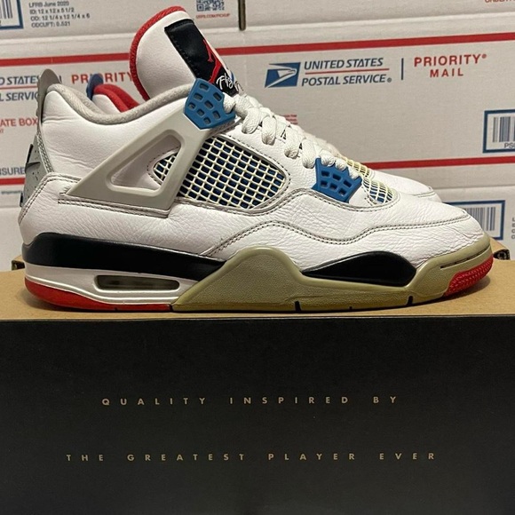 Jordan | Shoes | Nike Air Jordan 4 Retro Se What The 29sneaker Shoes ...